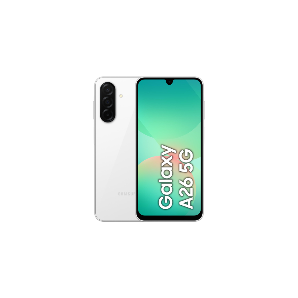 Buy Galaxy A26 5G Dual SIM 256GB (8GB RAM) A266B-DS White | Techinthebasket